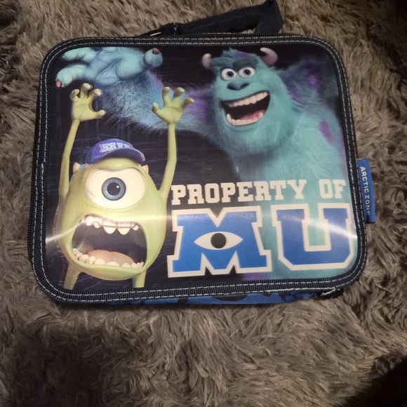 Pixar | Other | Arctic Zone Monsters University Lunch Bag Blue | Poshmark